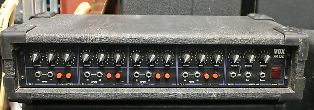 Vox PA120 120W British made PA Head | Reverb