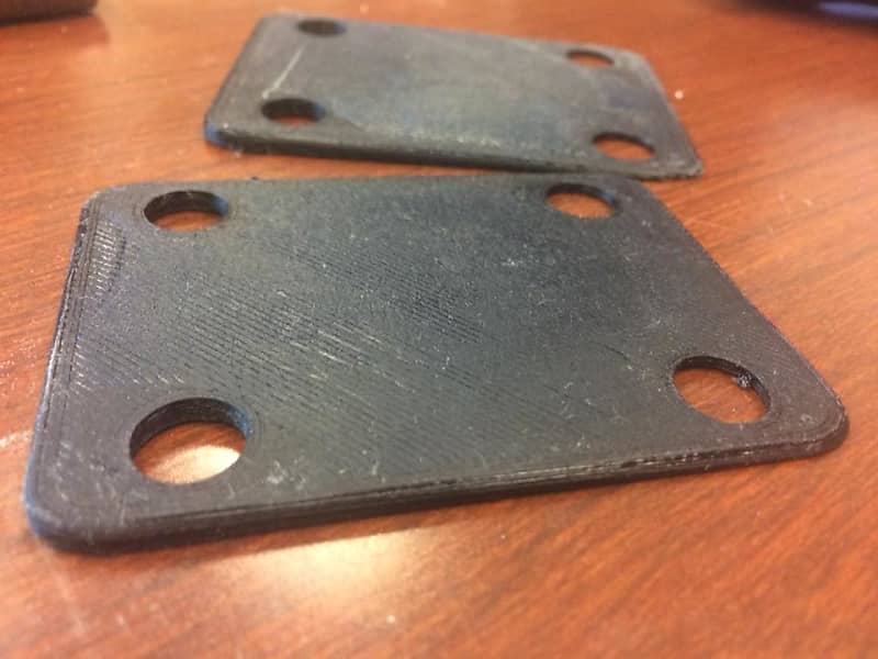 2 Fender Strat or Tele neck shims | Reverb UK