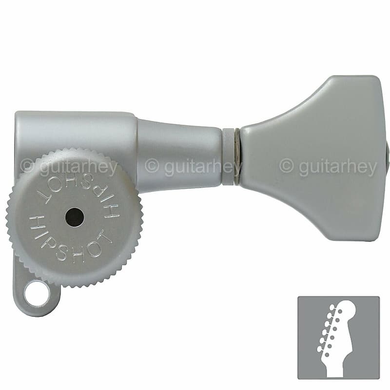 NEW Hipshot 6-in-Line STAGGERED Locking Tuners Mini Set HS | Reverb