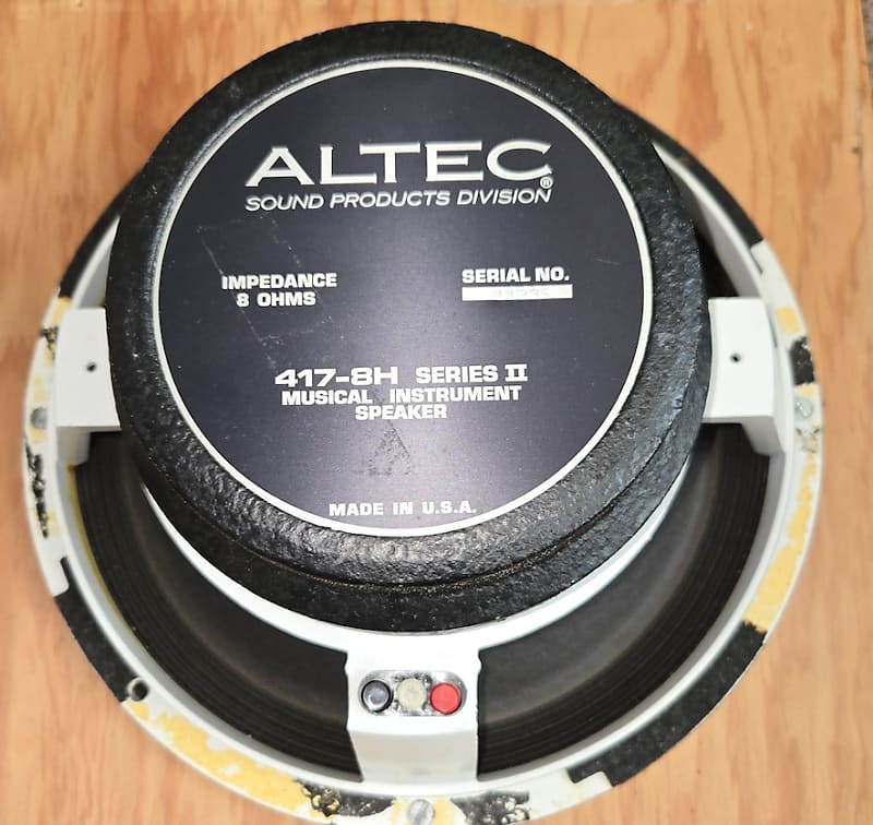 Altec 417-8H Series II 1970s - White | Reverb