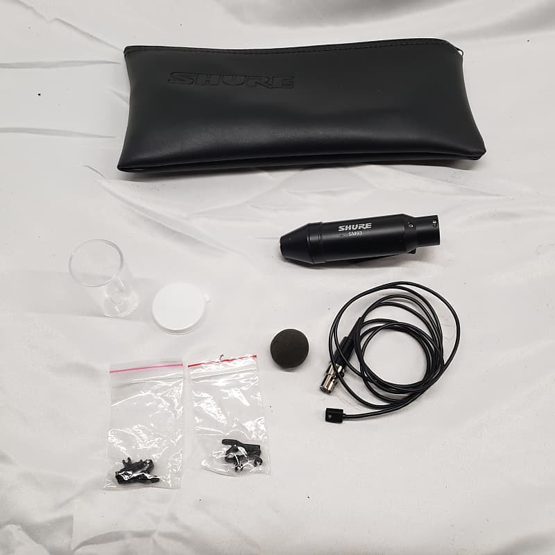 Shure SM93 Omnidirectional miniature lavalier microphone | Reverb