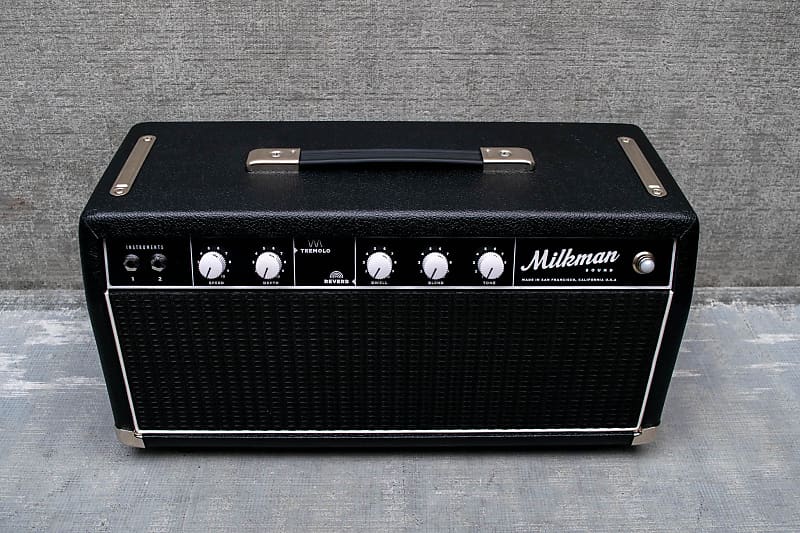 Milkman Amps Reverb / Tremolo - Custom Shop Black Tolex | Reverb