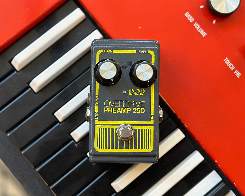 Original 1970s DOD Overdrive Preamp/250 - Grey Box! | Reverb France