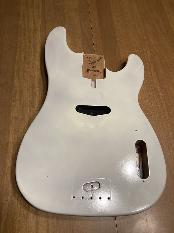 Warmoth ‘51 P Bass slab Body 2020 - White | Reverb