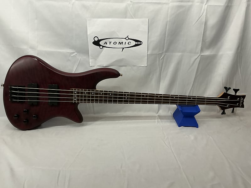 Schecter Stiletto Active Electric Bass Guitar | Reverb