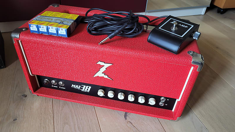 Dr. Z Amplification Maz 38 NR mk1 2012 - red - Master volume | Reverb