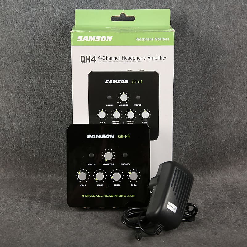 Samson QH4 Headphone Amp - Box & PSU - 2nd Hand | Reverb