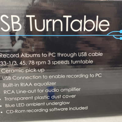 Innovative Technology ITUT400 USB Turntable Record Player | Reverb