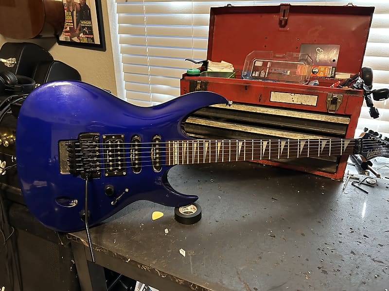 Washburn USA Design Chicago Series CS-700 Blue | Reverb