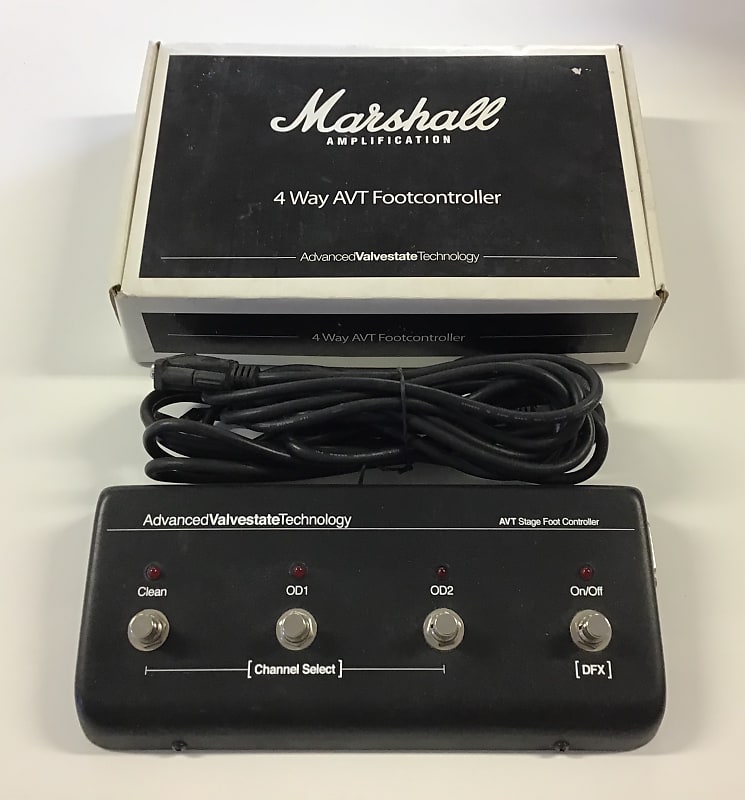 Marshall 4 Way AVT Foot Controller | Reverb Australia