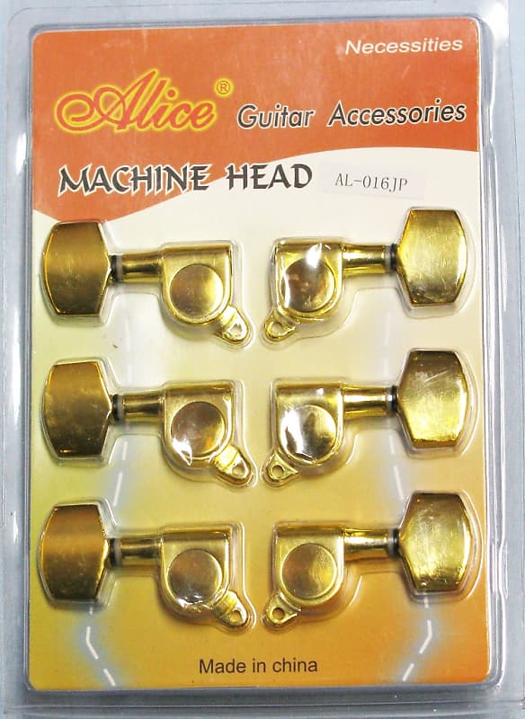 ALICE Machine heads SEALED Guitar tuners GEARS tuning KEYS - | Reverb
