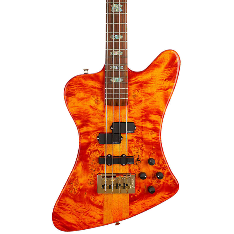 Spector X Series USA Custom NS-2X Bass Guitar - Solar Flare - | Reverb