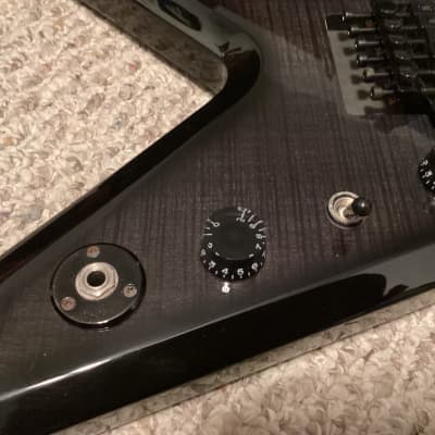 Dean Custom Run #12 SplitTail TBK Electric Guitar w Case #43 | Reverb