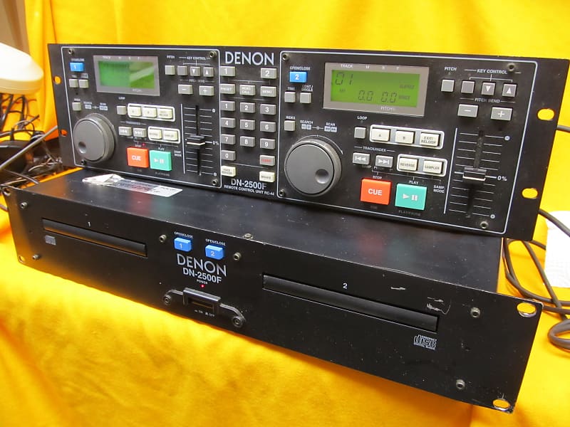 Denon DN 2500F DUAL TRAY CD PLAYER | Reverb