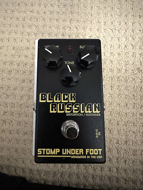 Stomp Under Foot Black Russian Big Muff Clone Serial #100- | Reverb