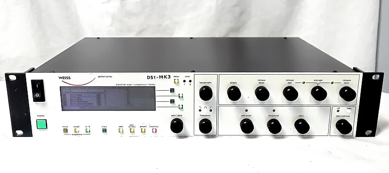 Weiss DS-1 MK3 Mastering Compressor, Limiter, De-Esser, | Reverb
