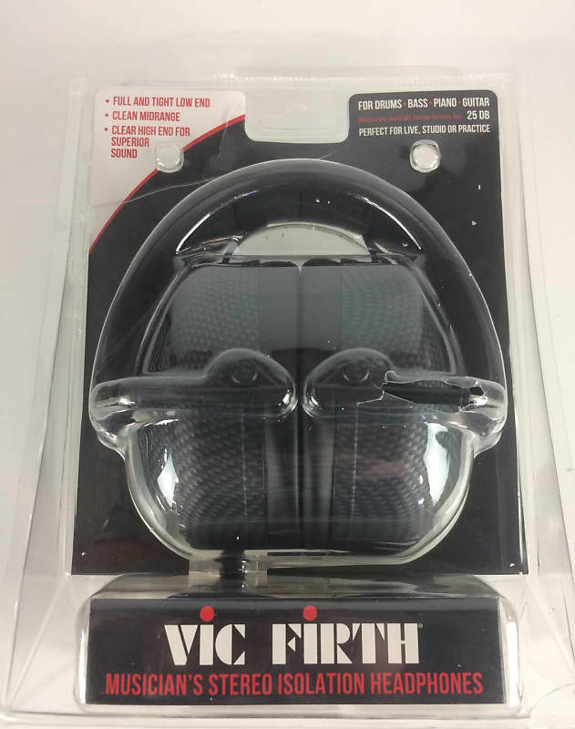 Vic Firth SIH2 Version 2 Stereo Isolation Headphones | Reverb