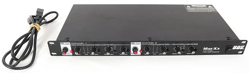 BBE Max-X3 Sonic Maximizer Rackmount 2-Channel Crossover | Reverb
