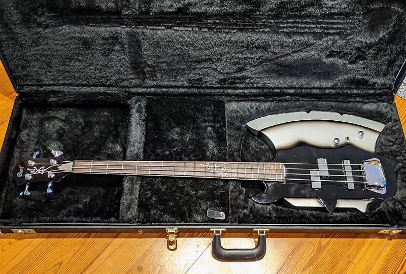 Cort 2013 AXE Gene Simmons NECKTHROUGH Bass Guitar w/OHSC, | Reverb