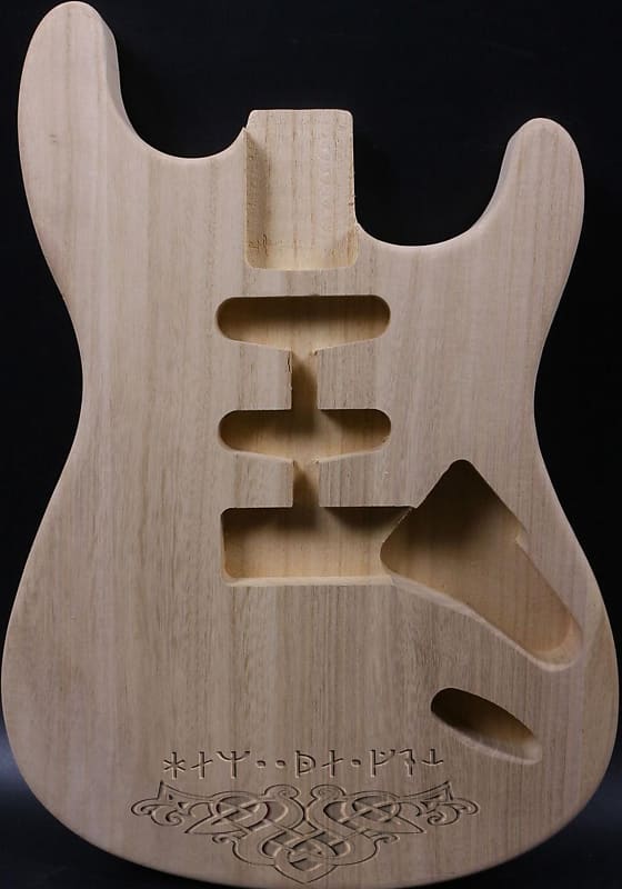 Strat TYPE - custom guitar body, PRE-ORDER . | Reverb