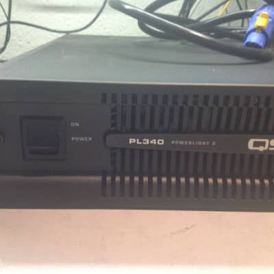 QSC PowerLight 3 PL340 Power Amp - 4000 Watt - Only 22 lbs | Reverb
