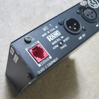 Rane MS-1 Mic Stage Preamplifier | Reverb