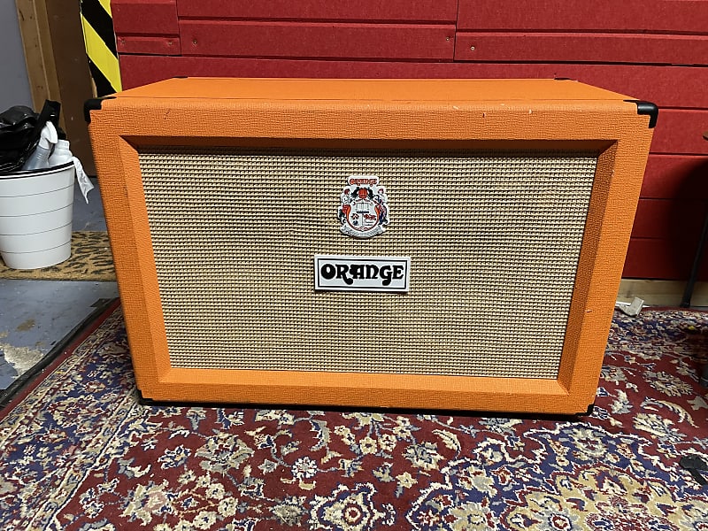 Orange PPC212 120-Watt 2x12" Guitar Cabinet 2010s - Orange | Reverb UK