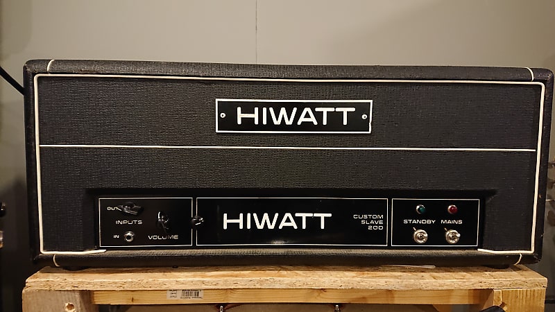 Hiwatt Custom Slave 200 (STA200) 1974 | Reverb