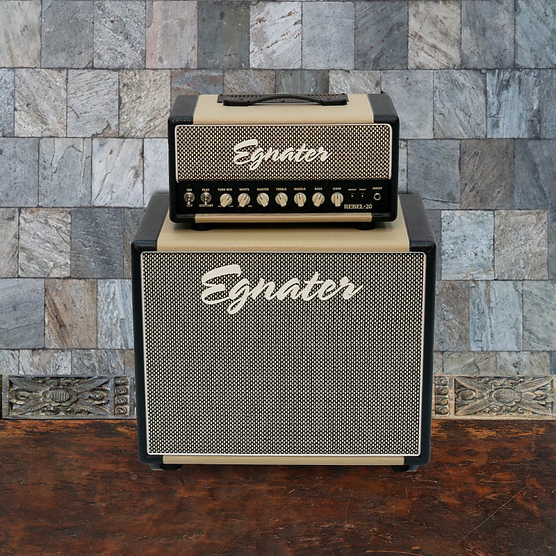 Egnater Rebel 20 Mark II 20-Watt Guitar Amp Head and Matching | Reverb