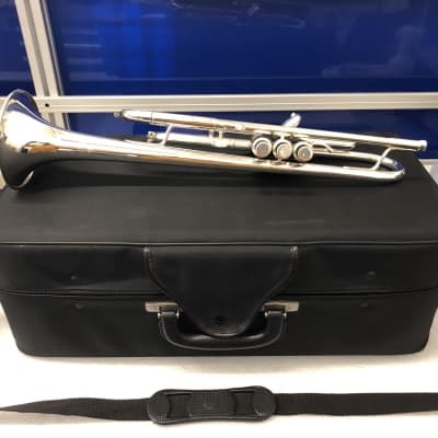 F. Besson International Series - Silver w/case + accessories | Reverb