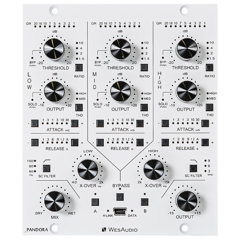 WesAudio Pandora 500-Series Multiband Compressor | Reverb Canada