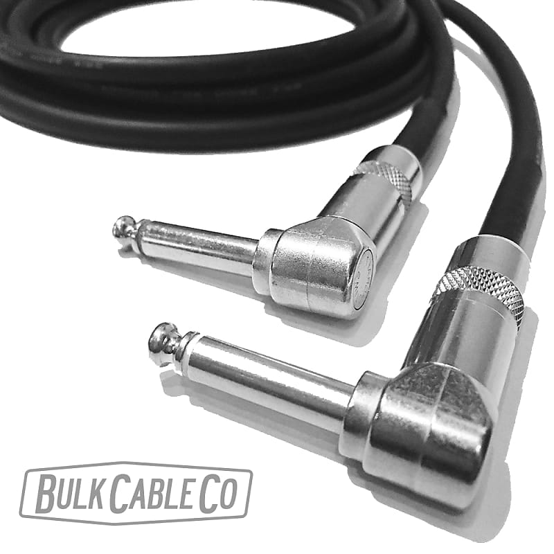 35 FT - Mogami 2524 Guitar Cable - Switchcraft 226 Right | Reverb