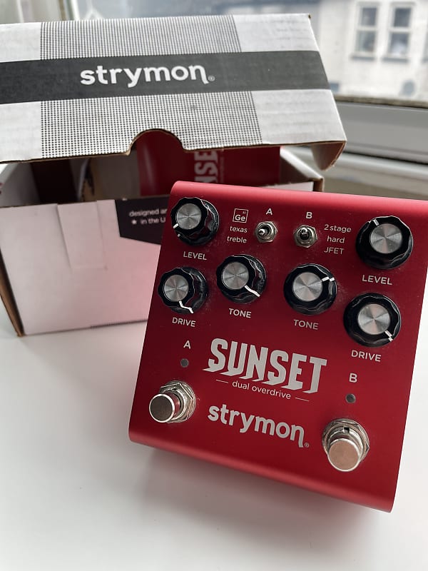 Strymon Sunset Dual Overdrive 2017 - Present - Red | Reverb UK