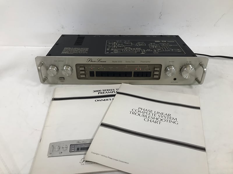 Phase Linear 3000 Series Two Preamplifier | Reverb