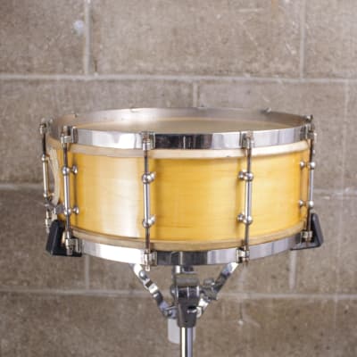 Graham Lear's Super-Ludwig Wood Shell Late '20's 5" x 14" | Reverb
