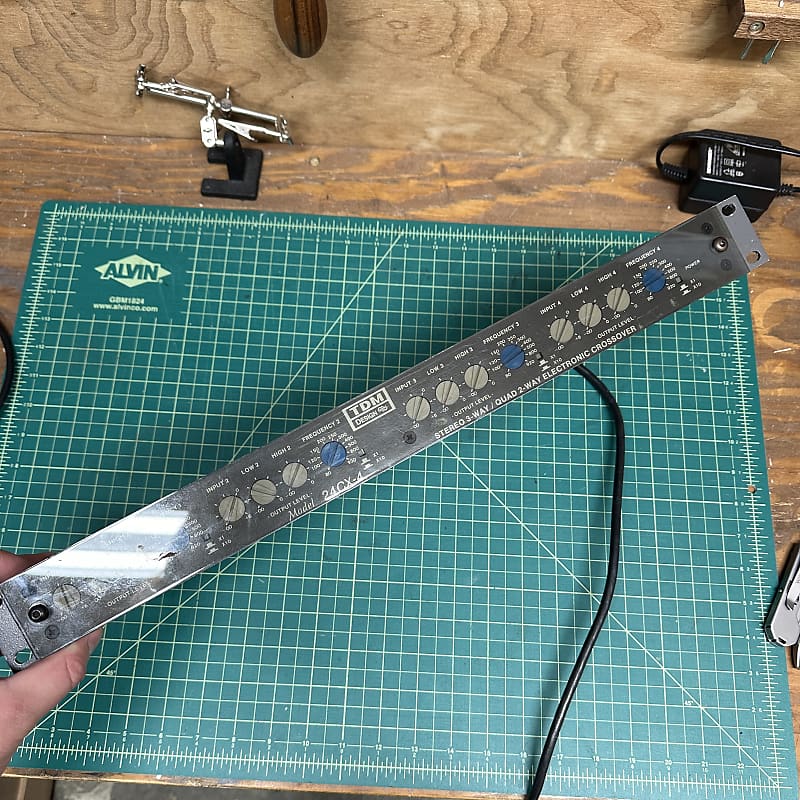 USED Clean TDM 24CX-4 4 Channel PA Crossover | Reverb