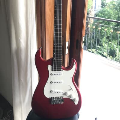 Greg Bennett Samick. Malibu MB1 2005 - Metallic Red | Reverb