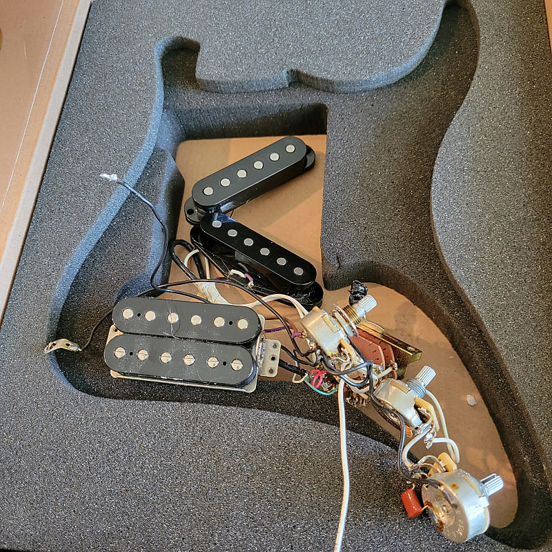 2000 Fender Tex-Mex SSH Pickup Set for Deluxe Fat Strat w/ | Reverb