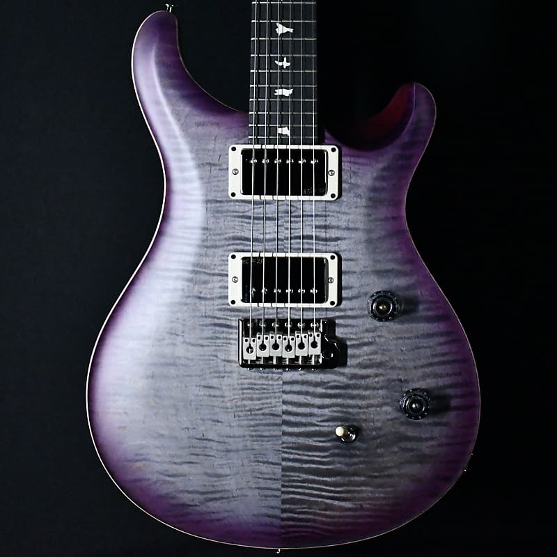 PRS CE 24 Special Run Satin Faded Gray Black Purple Burst | Reverb