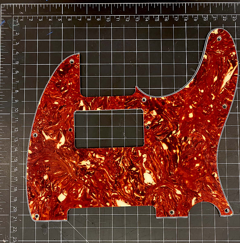 Telecaster Pick Guard - Tortoise Shell - Humbucker Sized - | Reverb