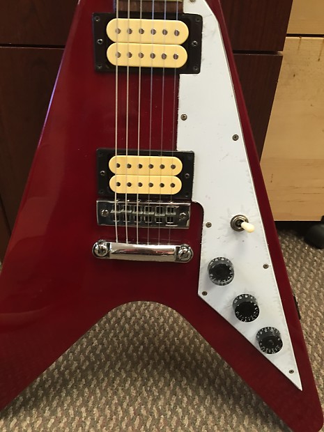cort FLYING V 80'S WINE RED | Reverb