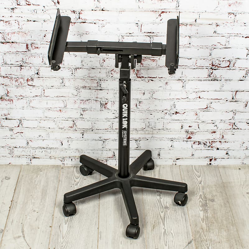 Quik Lok Rolling Adjustable Mixer Stand x1506 (USED) | Reverb