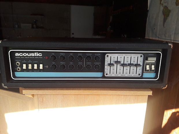 Acoustic 470 Solid State Amplifier 1970's | Reverb