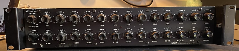 White Instruments Series 4000 EQ 1980? black | Reverb