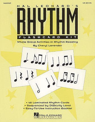 Hal Leonard's Rhythm Flashcard Kit Cheryl Lavender | Reverb