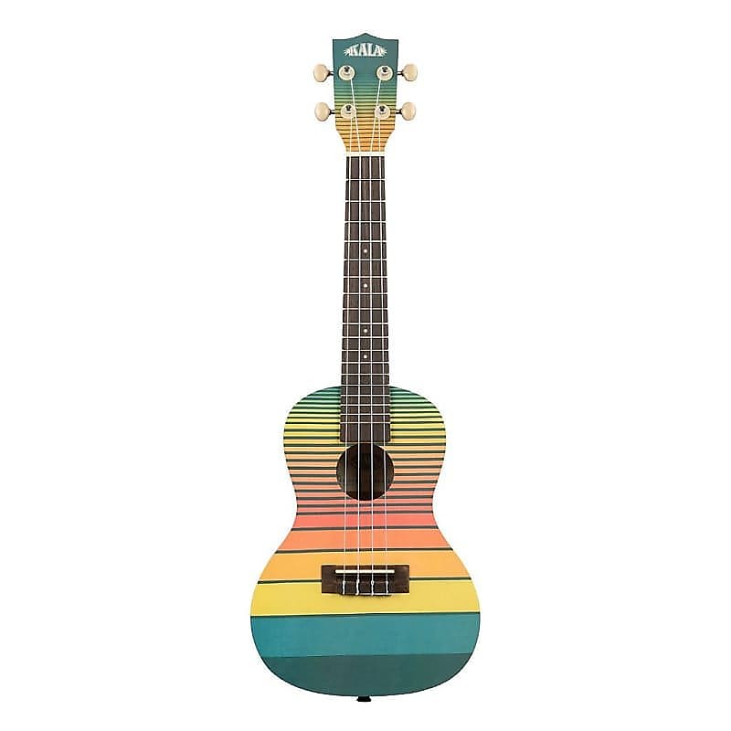 Kala - Surf Ukulele - Dawn Patrol Uke - Retro Graphic - | Reverb