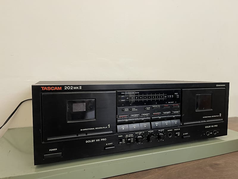 Tascam 202MKII Dual Cassette Deck | Reverb