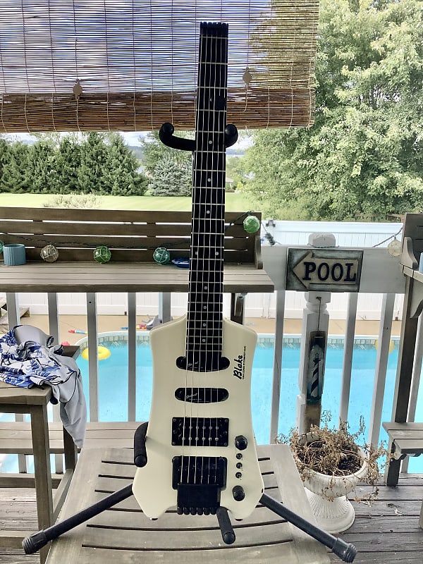 80’s Blake Headless Guitar with Steinberger Hardware. | Reverb