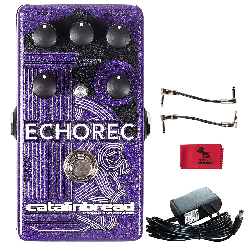 Catalinbread Echorec Multi-Head Echo Pedal, Purple Gaze w/ | Reverb
