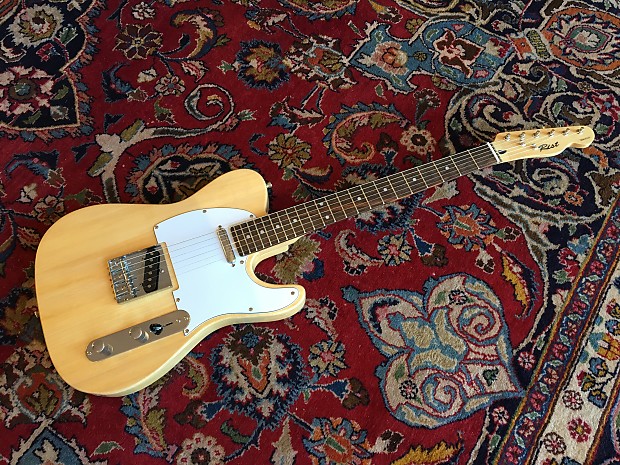 Roman Rist Guitars Telecaster Style Natrual With Case | Reverb